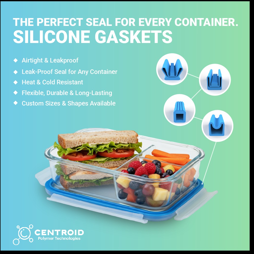 Silicone Gaskets That Keep Bottles and Food Containers Leak-Proof